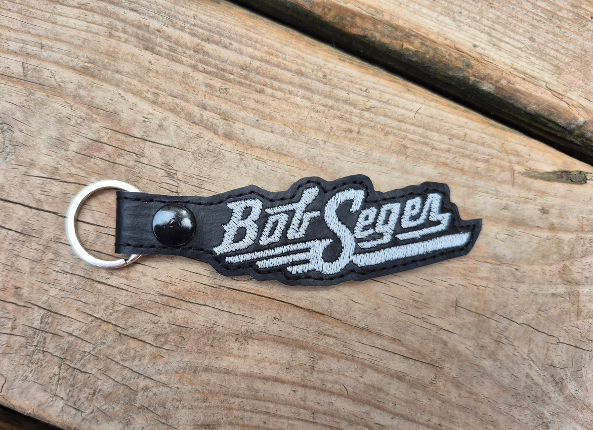 ITH Digital Embroidery Pattern for Bob Seger Snap Tab / Keychain, 4X4 ...