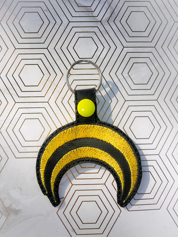 ITH Digital Embroidery Pattern For RWBY JNPR Juane Arc Snap Tab / Key ...