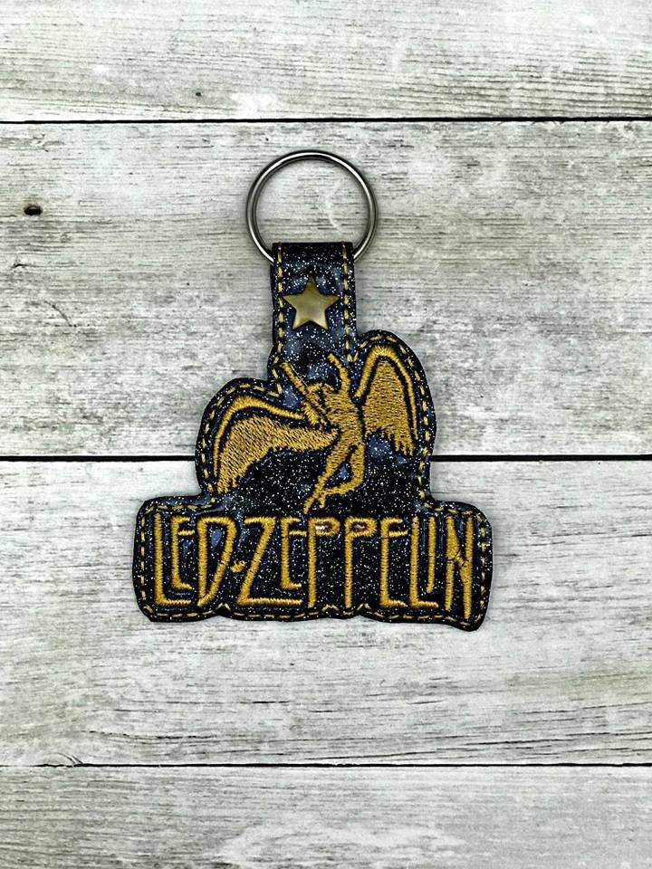 ITH Digital Embroidery Pattern for Led Zeppelin, Swan Song Snap Tab ...